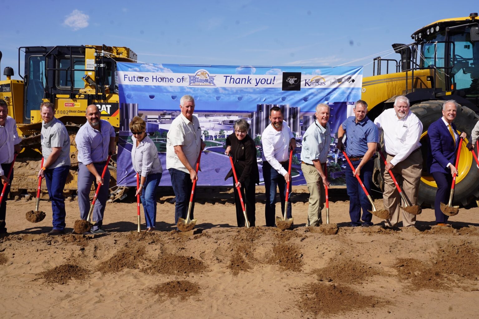 Governor Laura Kelly Breaks Ground on Hilmar Cheese Facility in Dodge ...